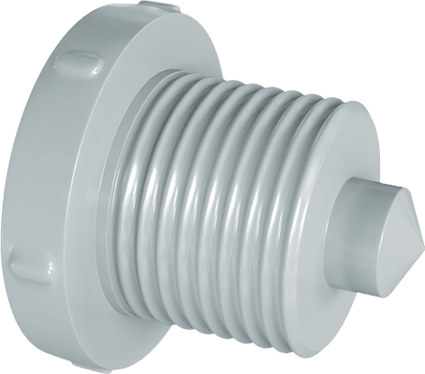 End Cap MT Grey | Pavco Wavin